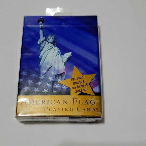 BICYCLE PLAYING CARDS COMPANY | Games | Rare American Flag Patriotic ...